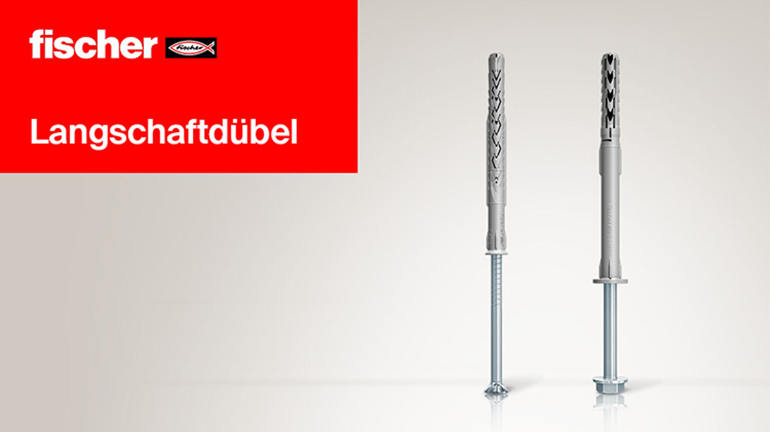 fischer Langschaftdübel SXRL 10 x 140 T Senkkopfschraube nicht rostender Stahl R